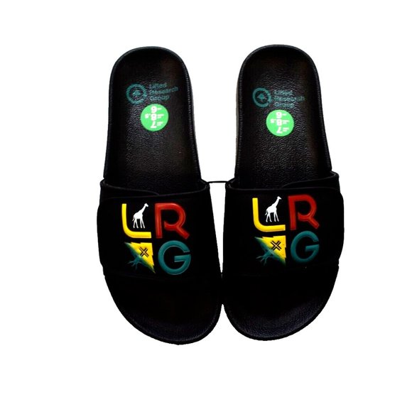 Lrg | Shoes | Lifted Research Group Lrg Mens Stacked Rasta Logo Black ...